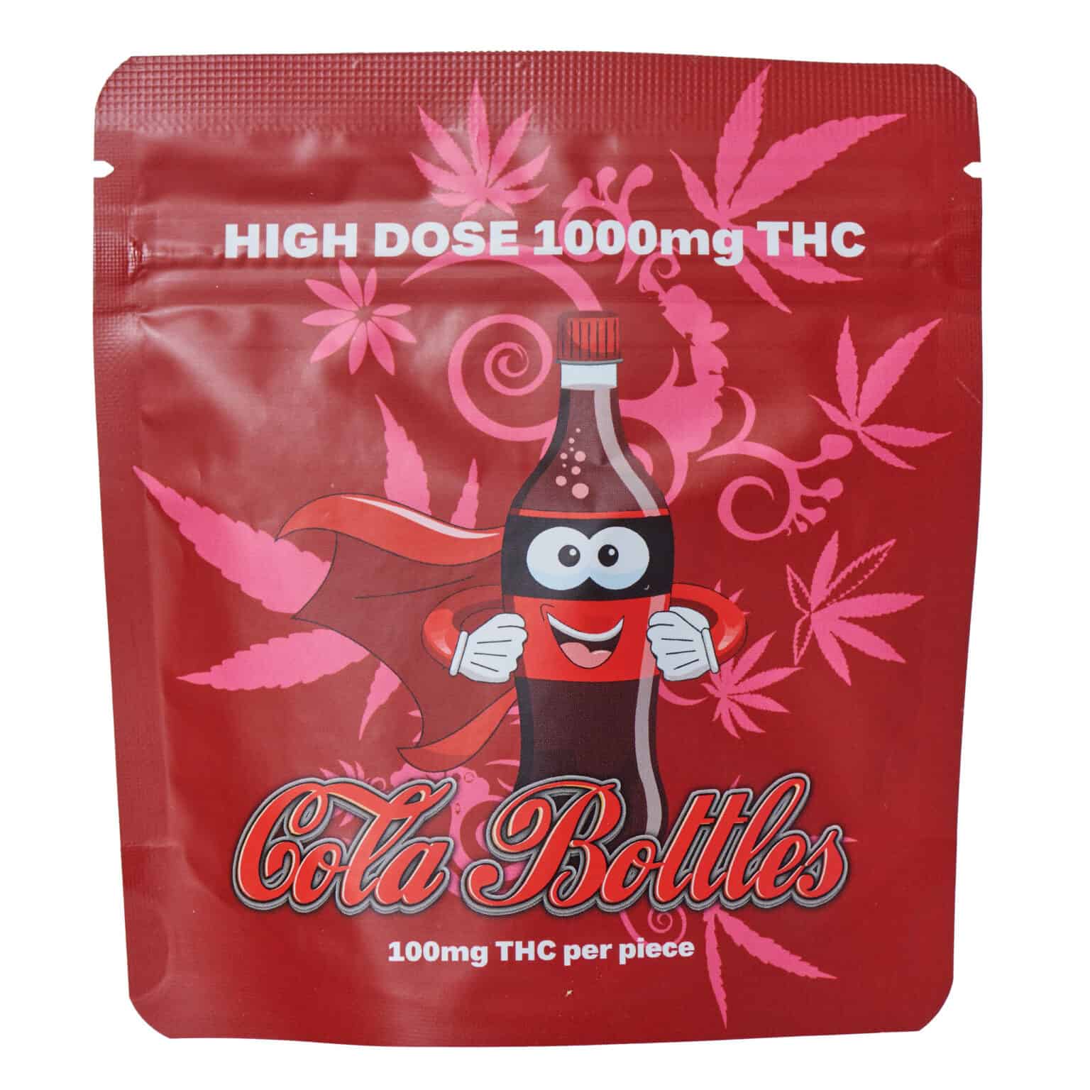 HIGH DOSE GUMMYS – Sour Cola Bottles – Harmonized Hemp