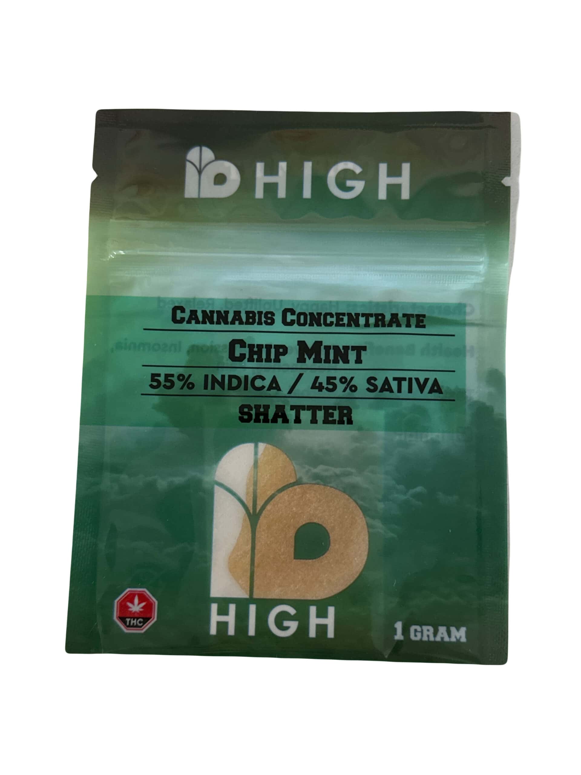 IB HIGH SHATTER - Chip Mint - Harmonized Hemp