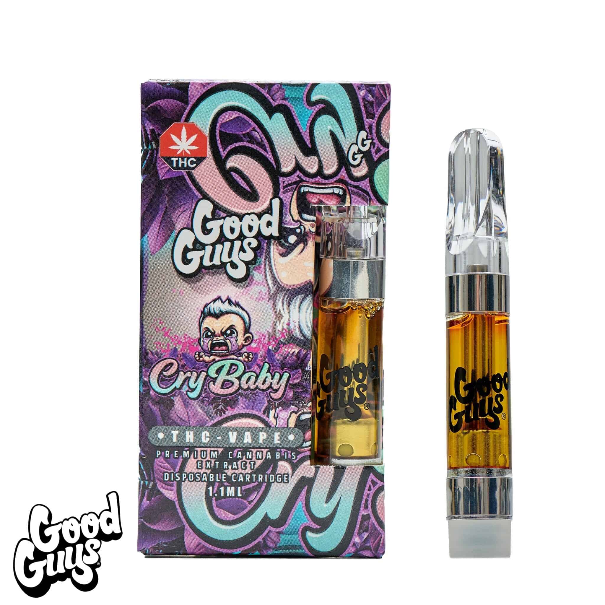 GOOD GUYS VAPE CART – Cry Baby – Harmonized Hemp
